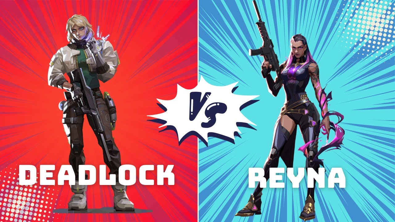 REYNA VS DEADLOCK || VALORANT GAMEPLAY 2024 - YouTube