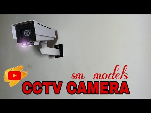 How to make a cctv camera with cardboard easy cardboard se cctv camera ...