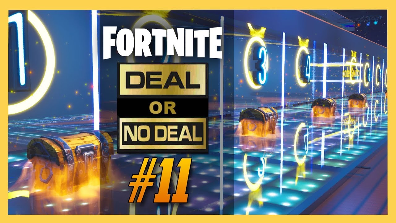 Deal or No Deal #11 in Fortnite Creative - DOWN TO THE WIRE! | Swiftor ...