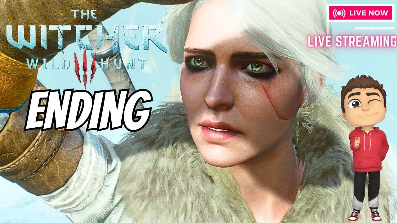 🔴LIVE! WILL I CRY? THE END OF GERALD AND CIRI! THE WITCHER 3: WILD HUNT ...