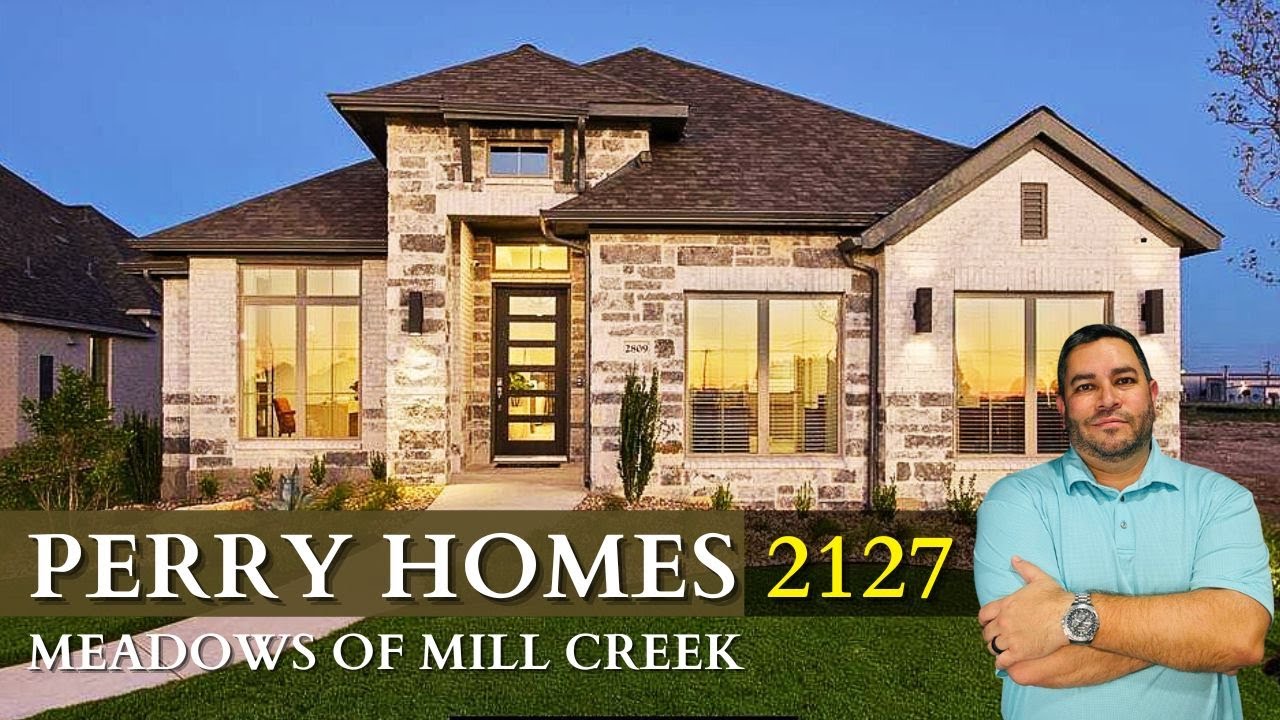 Perry Homes | Meadows of Mill Creek | Plan 2127 | 2127 SF | 3 Bedrooms ...