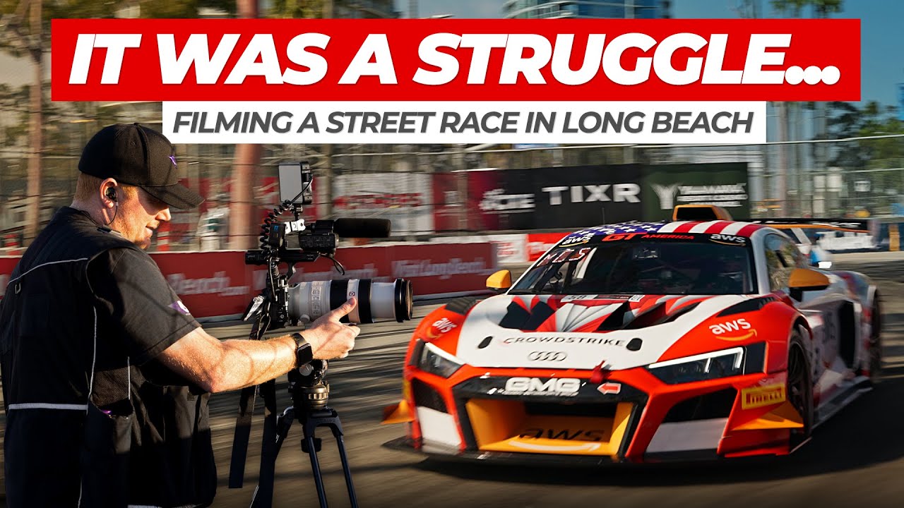 Filming a Street Race in Long Beach [VLOG] - YouTube