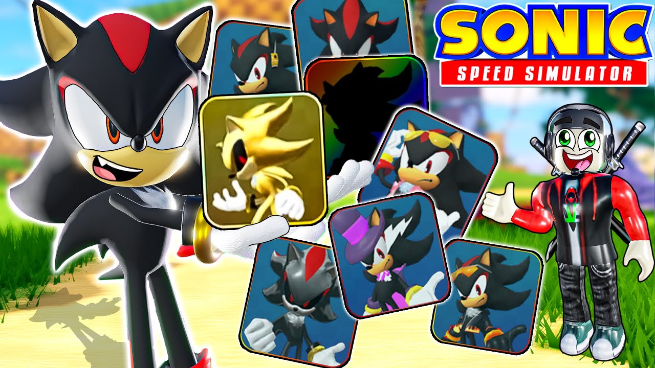 Unlocking EVERY SHADOW SKIN With Shadow The Hedgehog! (Sonic Speed ...