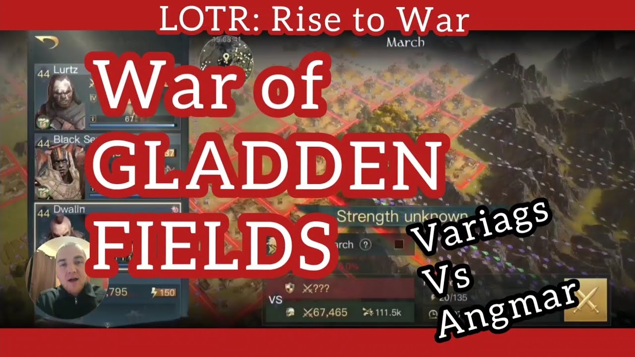 Epic War of Gladden Fields - LOTR: Rise to War - YouTube
