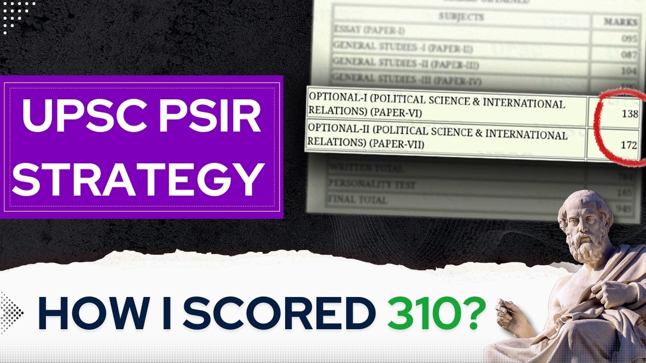 UPSC PSIR Optional Strategy | PSIR Mains Strategy | UPSC Mains # ...