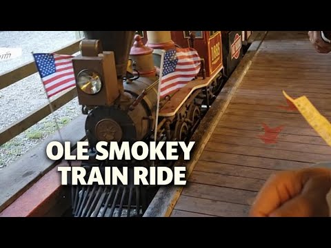 Riding the Ole Smokey Train at Knoebels #trainadventure #longversion # ...
