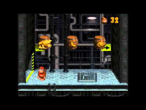Super Mario Maker - DKC 5-1 Oil Drum Alley - YouTube