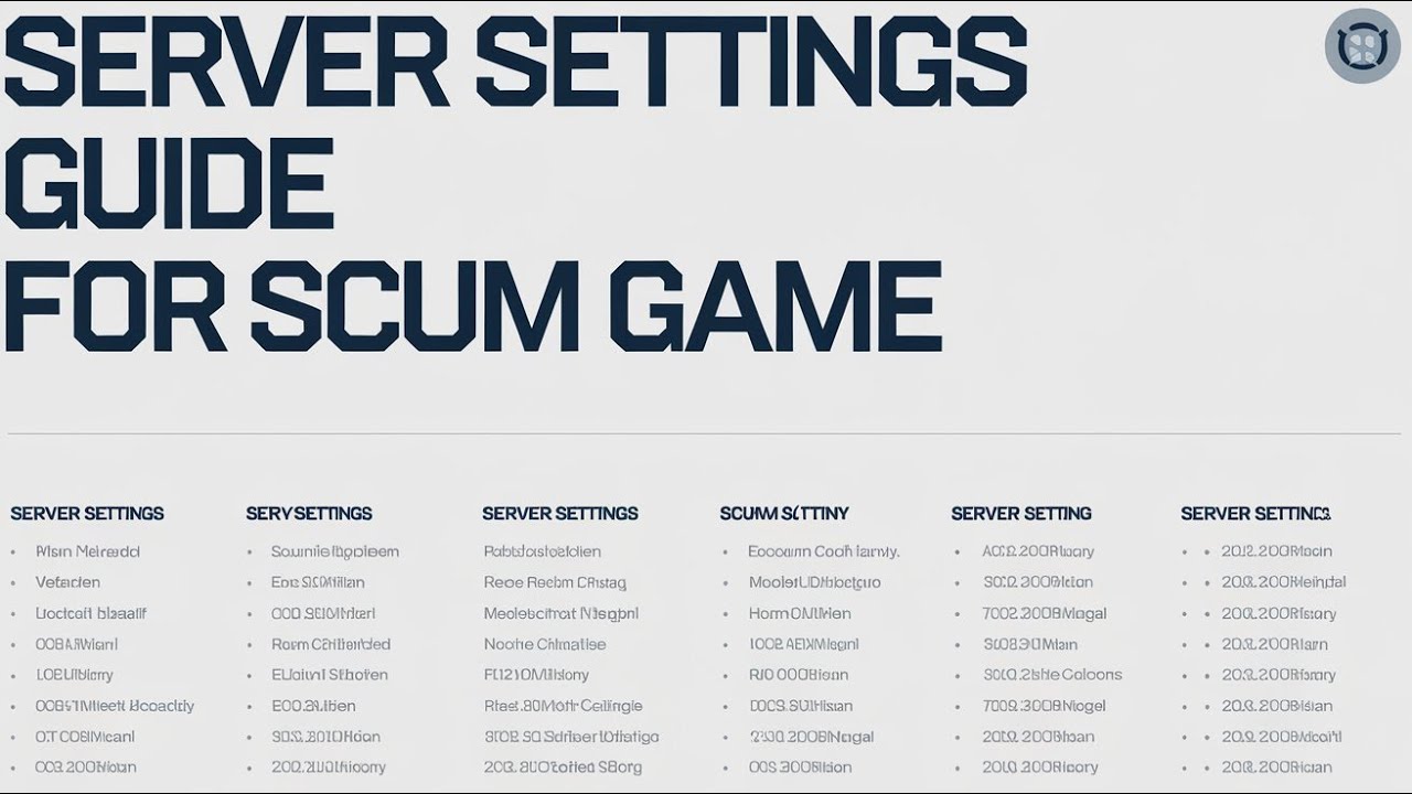 Scum | Admin - Guide - YouTube