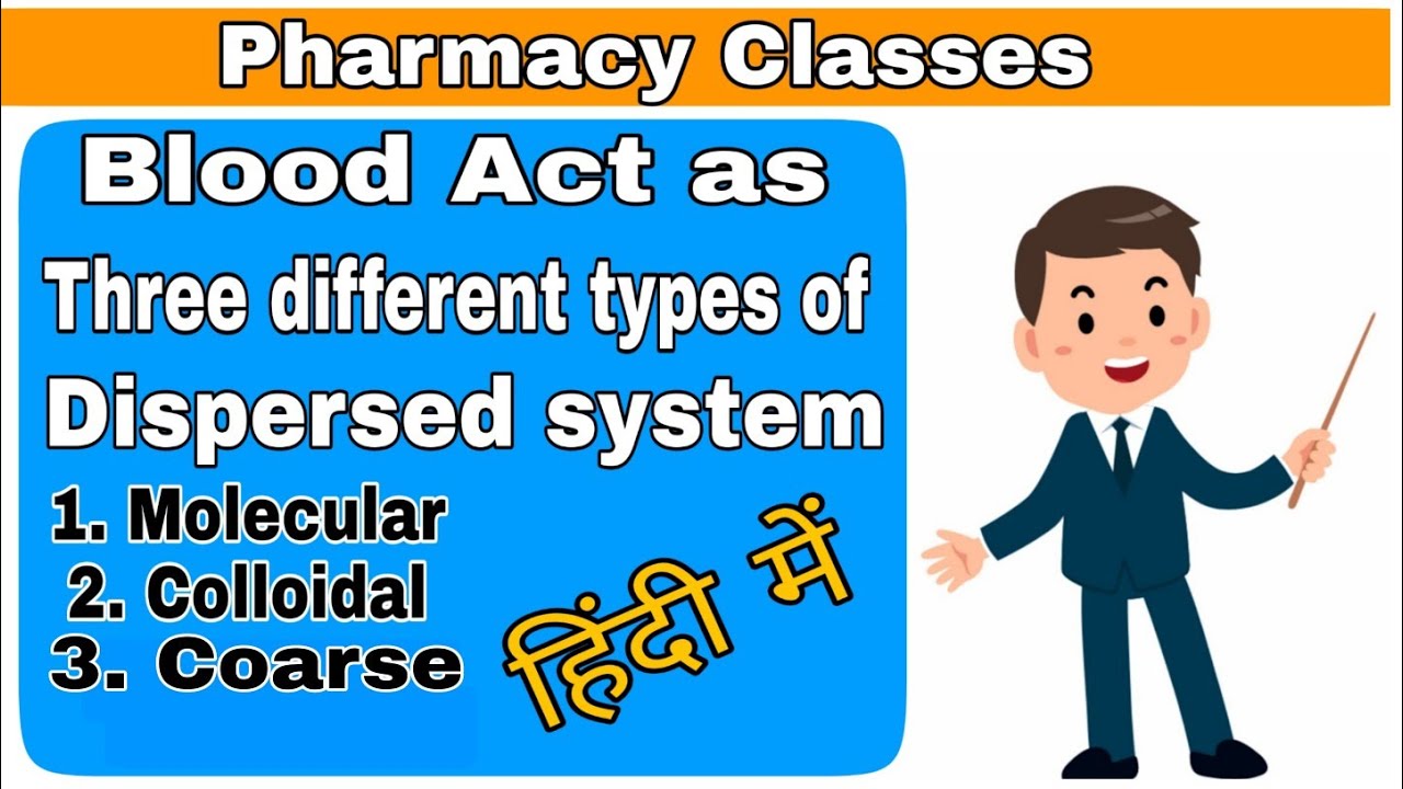 why blood act as three types of dispersed system - YouTube