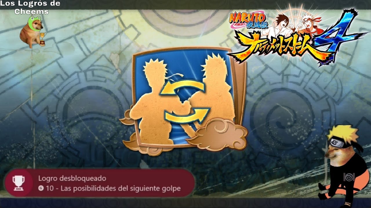 💛Naruto Shippuden STORM 4/Logró/Las posibilidades del siguiente golpe ...