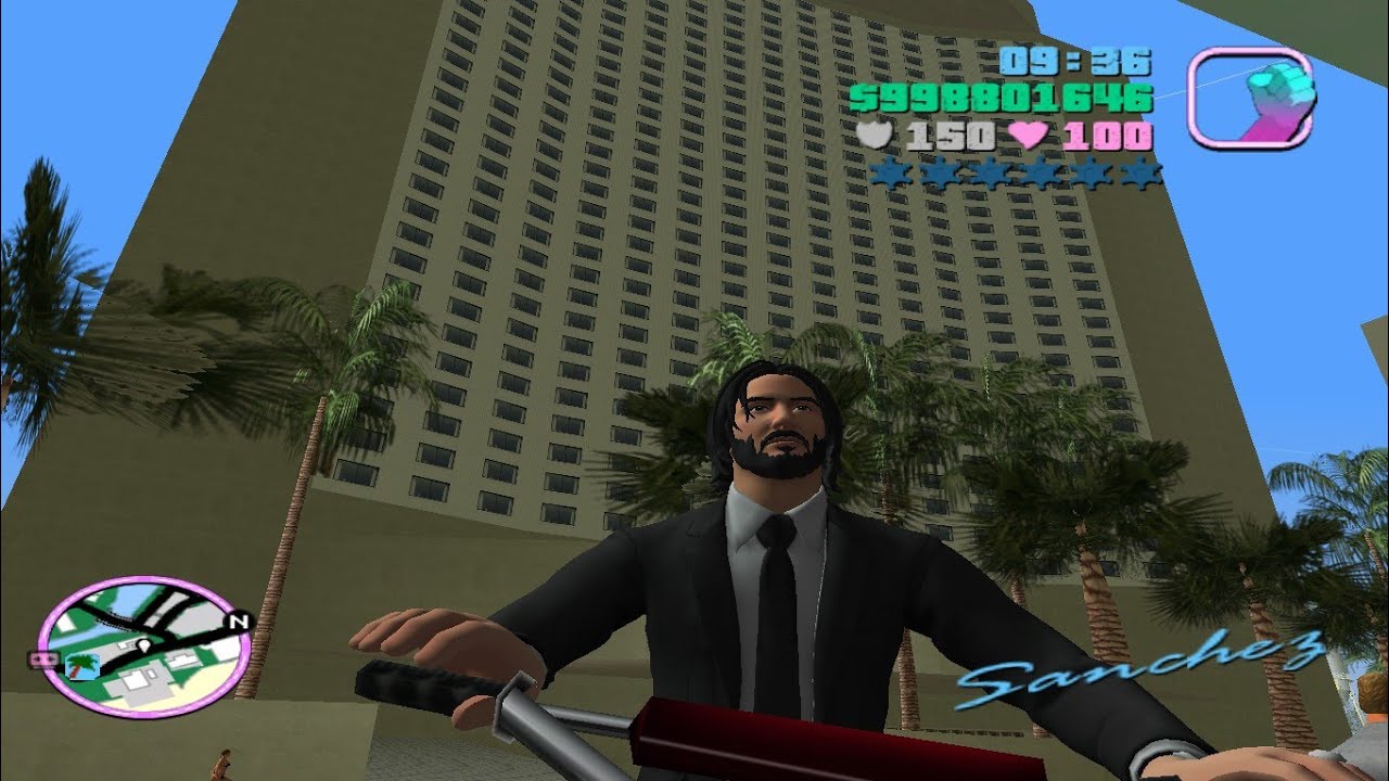 John Wick Skin for Gta Vice City. - YouTube
