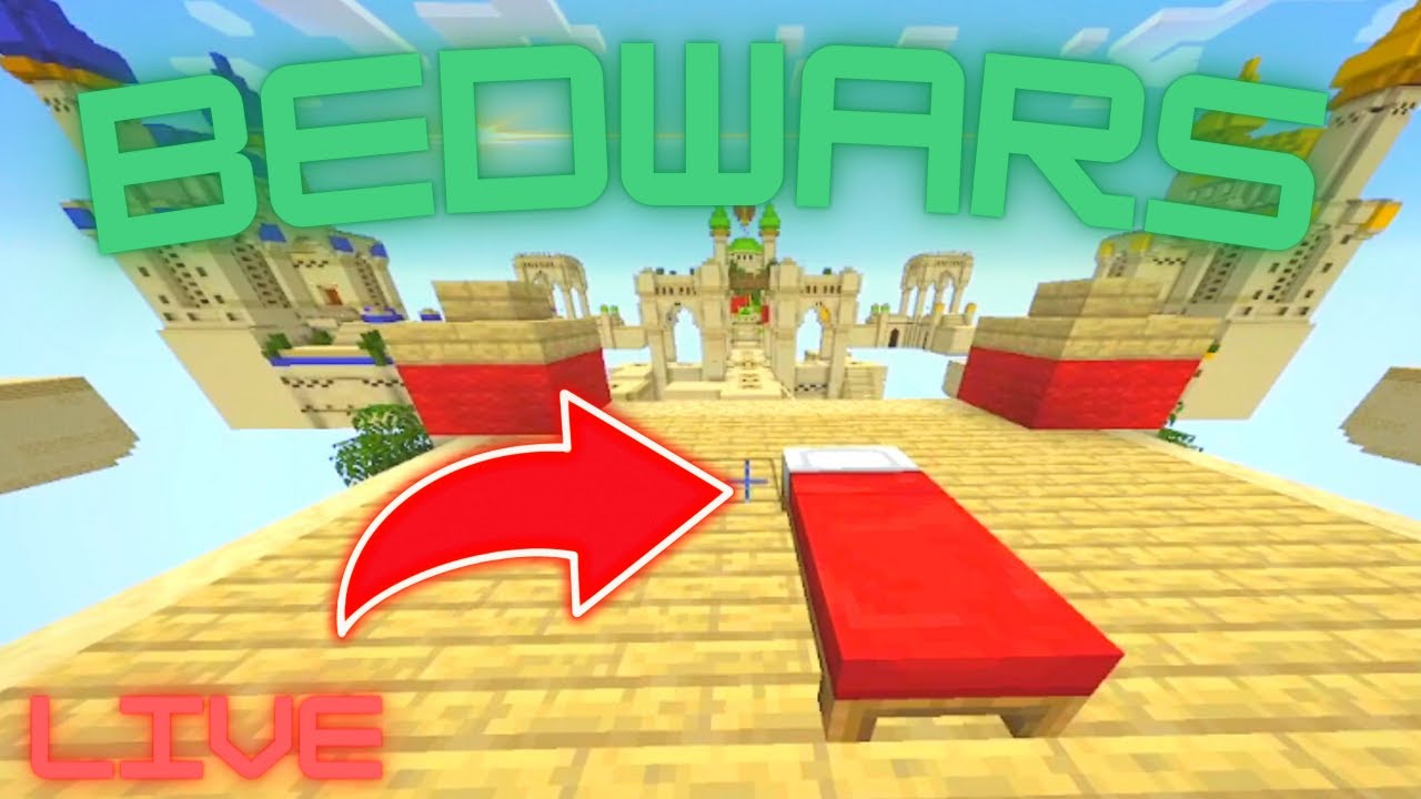 Minecraft Bedwars LIVE (EZ Wins) - YouTube