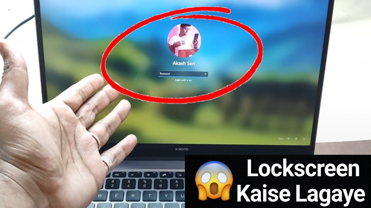 Laptop Me Screen Lock Kaise Lagaye Windows 11 || Laptop Screen Lock ...