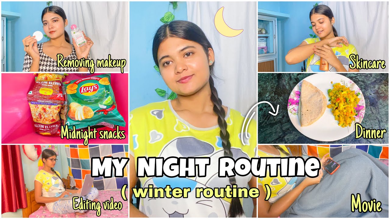 My Winter Night Time Routine | Relaxing and Productive Night Routine ...