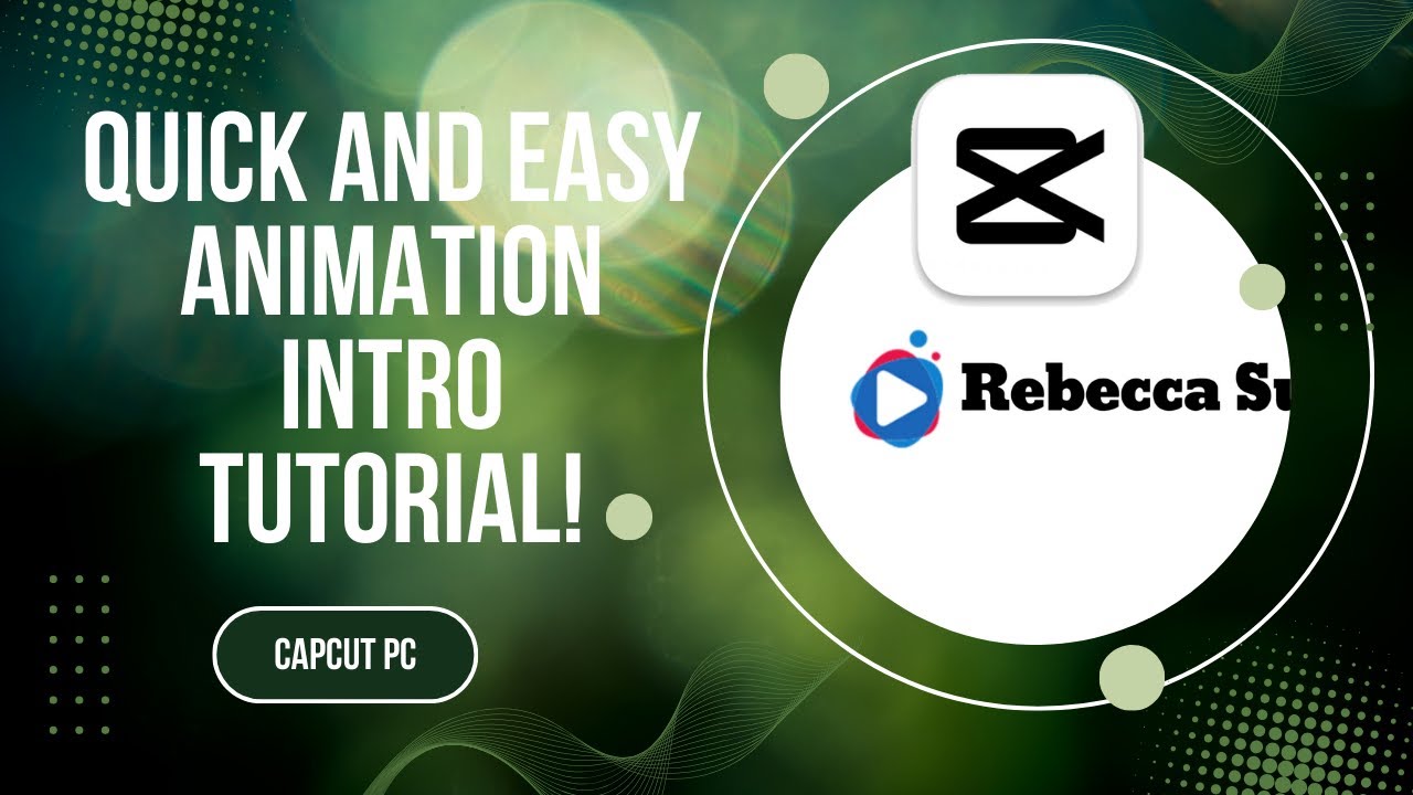 Quick and Easy Animation Intro Tutorial for Your YouTube Channel in ...