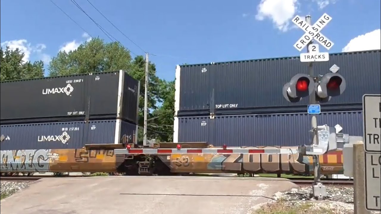 CSX 3444 West - Creston, OH - 6/3/22 - YouTube