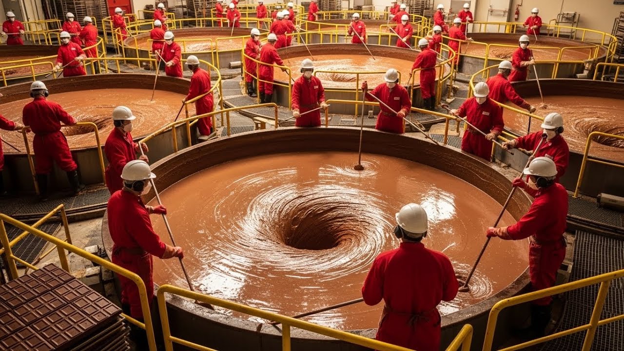 Inside Europe's Largest Chocolate Factory | The Impressive 100% ...