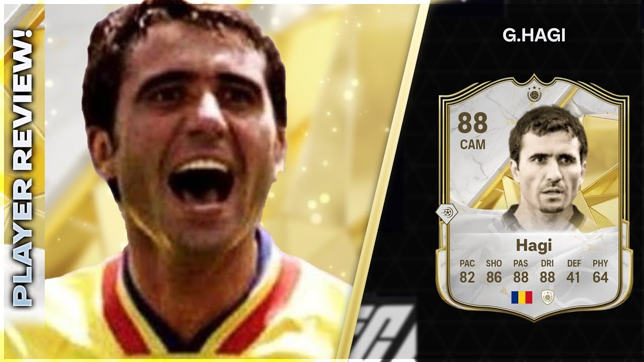 WHAT IS THIS CARD!!!!! BLOODY HELL!!!! 88 RATED GHORGHE HAGI PLAYER ...