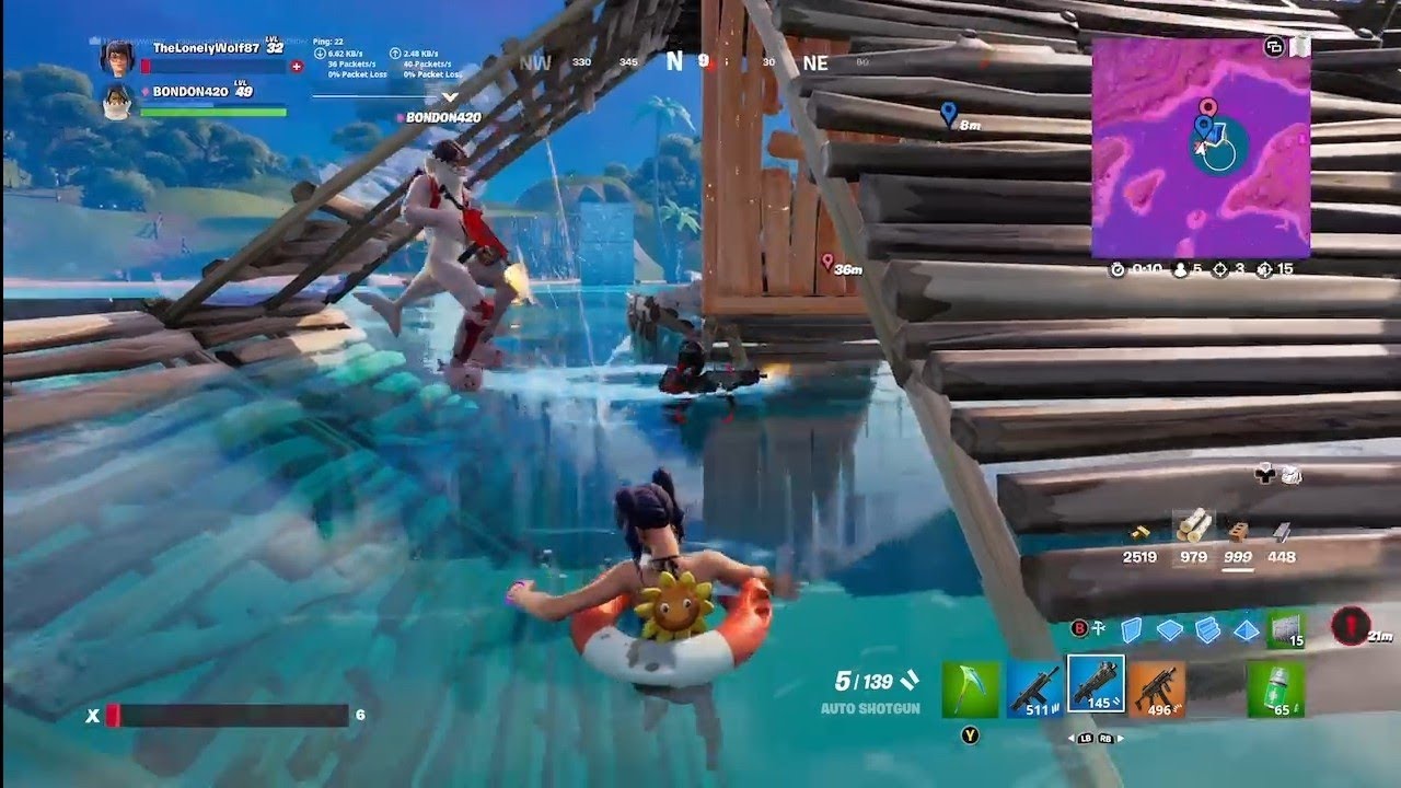 Fortnite Xbox Series S Gameplay 274 Dous Scuba Crystal Skin - YouTube