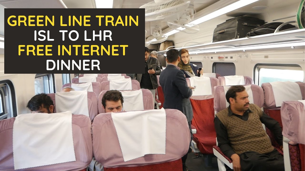 Green Line Train| Islamabad to Lahore on GreenLine Train| Ali Mohiuddin ...