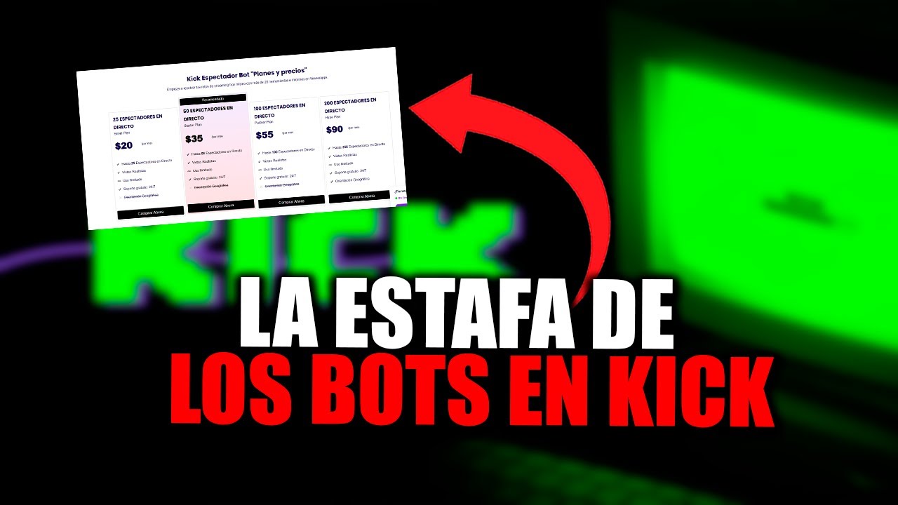 LA ESTAFA DE LOS BOTS EN KICK, ASI SE GANA MILES DE DOLARES | EN VIVO #peru - YouTube