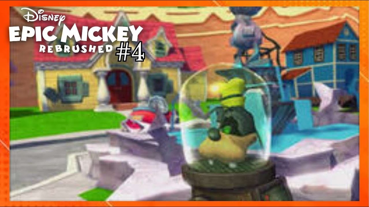 what happened to you, goofy... | completing epic mickey #4 - YouTube