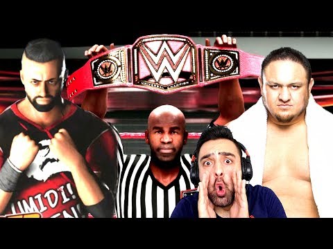 SONUNDA DÜNYA ŞAMPIYONLUK KEMER MAÇI ! WWE2K18 ! #14
