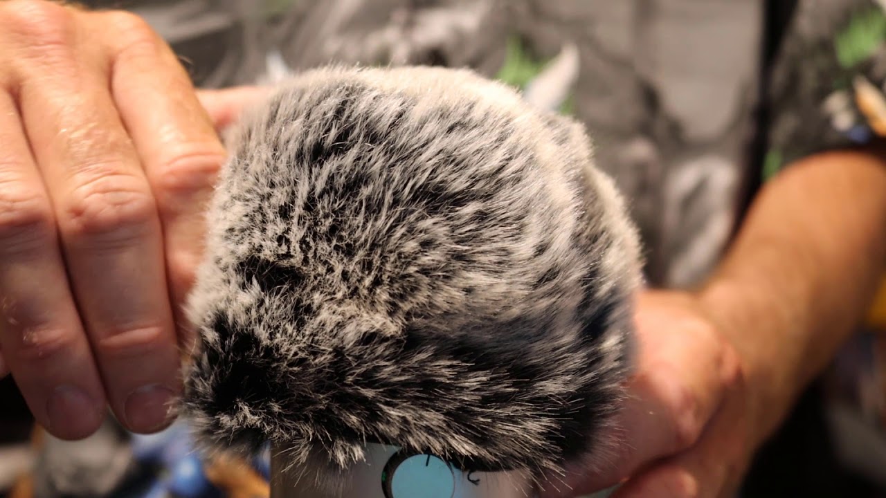 ASMR Fluffy Mic Soft Touch Tingles - YouTube