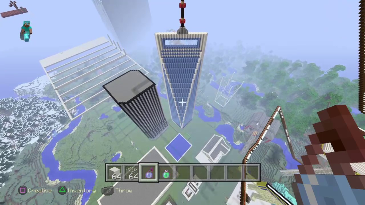 Minecraft shanghai tower complete - YouTube