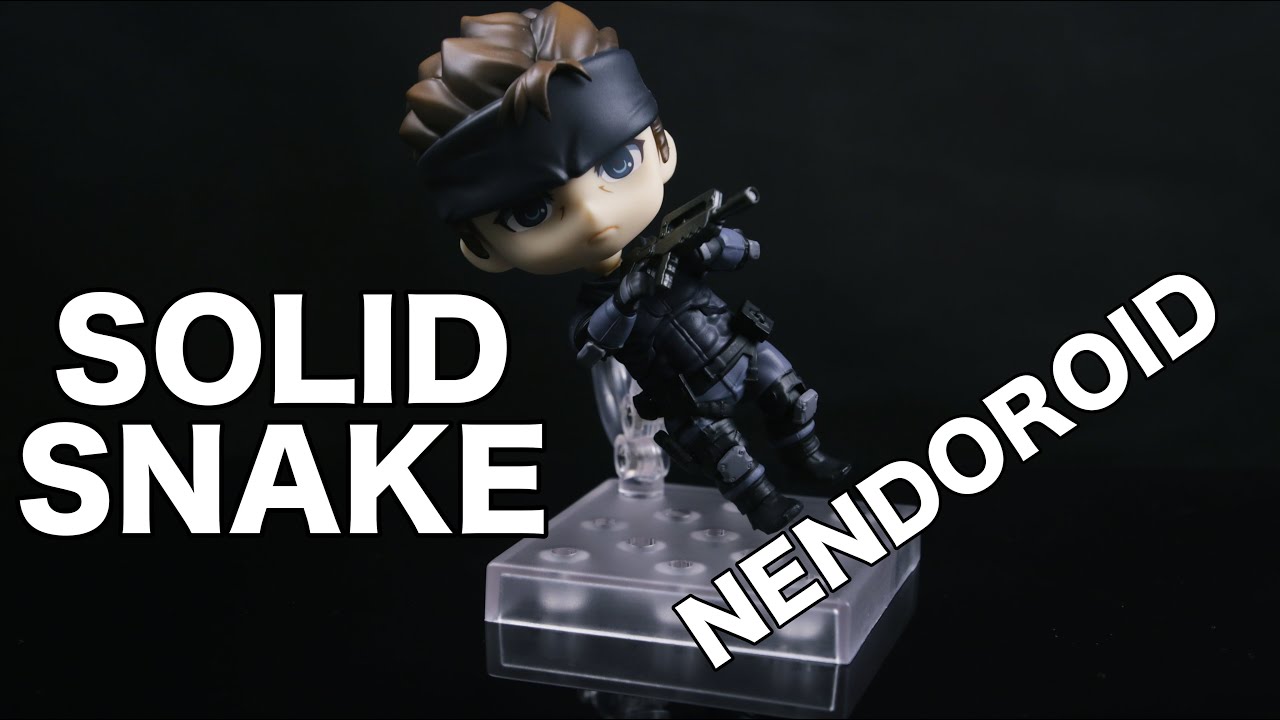 Solid Snake Nendoroid Review - YouTube