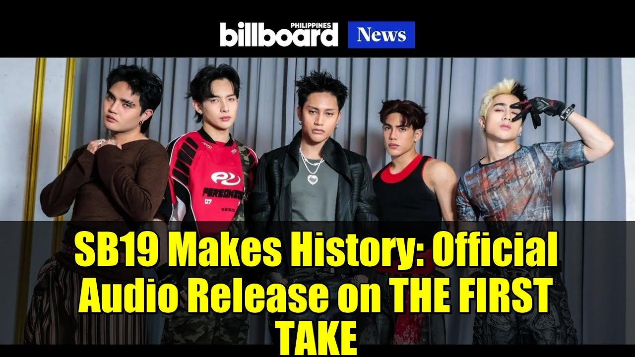 SB19 Makes History: Official Audio Release on THE FIRST TAKE - YouTube
