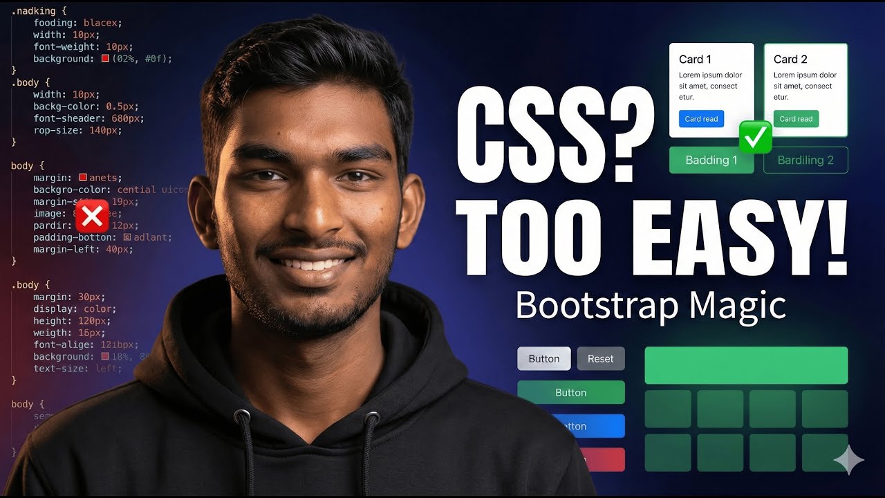 You Won't Believe How EASY Bootstrap Makes CSS - YouTube