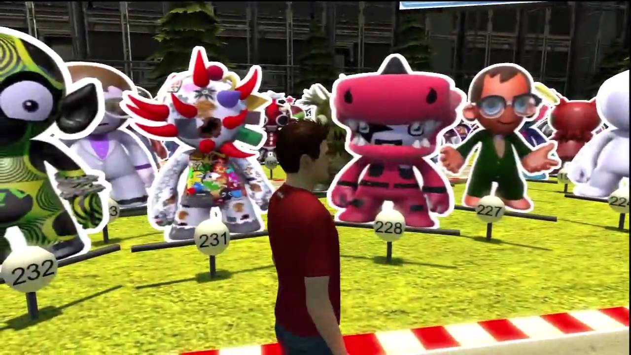 PlayStation Home: ModNation™ Racers - Events Space - Tour - YouTube