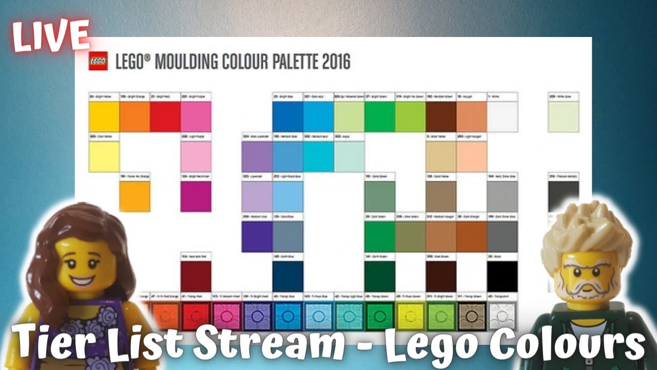 Live - Lego Colours - Tier List Stream - YouTube