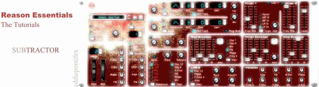 Current Work in Progress - The SubTractor Reason Essentials Tutorial 3 ...