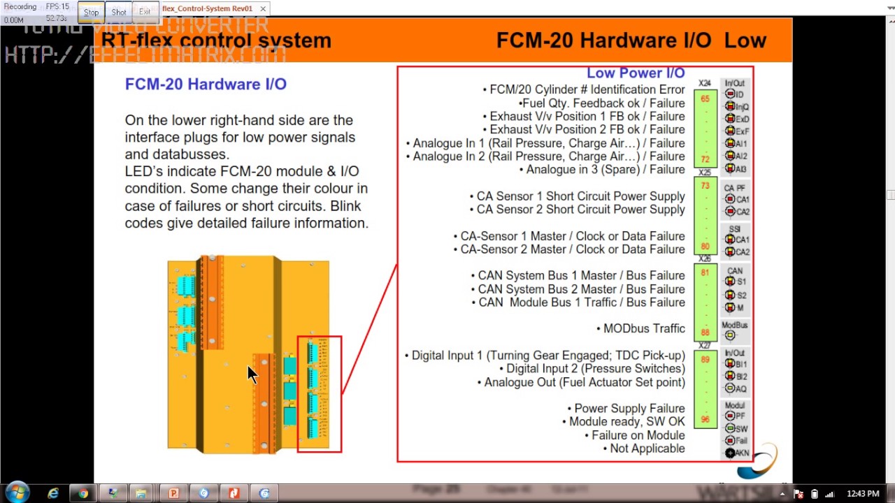 RT Flex Engine - FCM Module Fail Alarm - YouTube