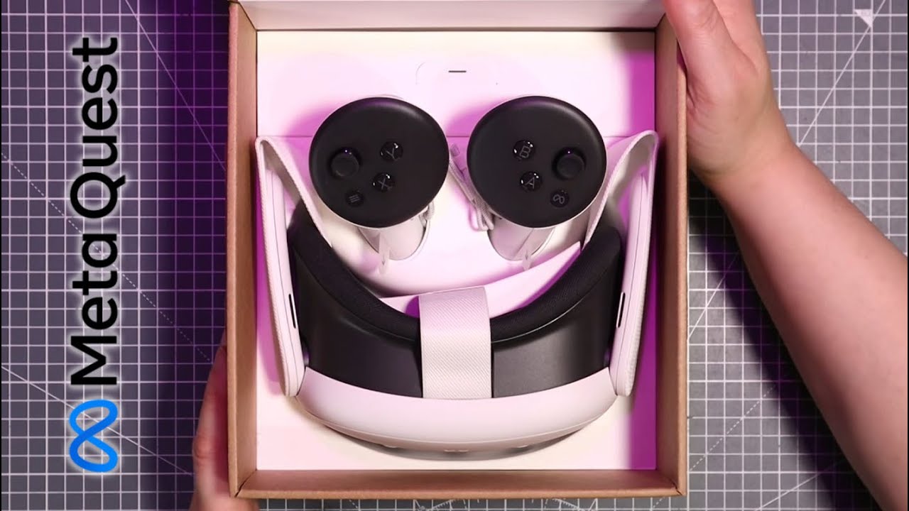 Meta Quest 3 [UNBOXING] and Quest 2 size comparison! - YouTube