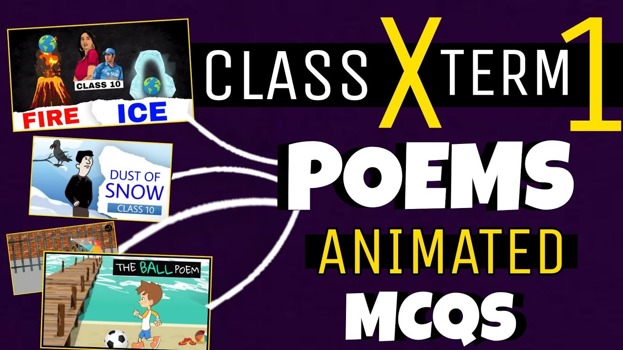 Class 10 english term 1 one shot with MCQs - All poems of first flight ...