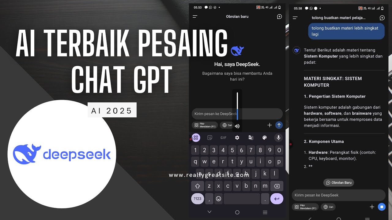 Cara Menggunakan Deepseek AI di Android – Panduan Lengkap & Tips ...