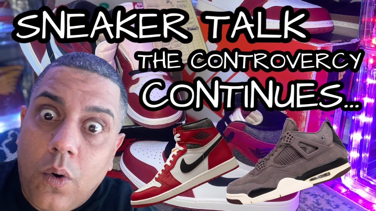 SNEAKER TALK!!! THE CONTROVERSY CONTINUES ... AMM 4 RESTOCK & WILL THEY ...