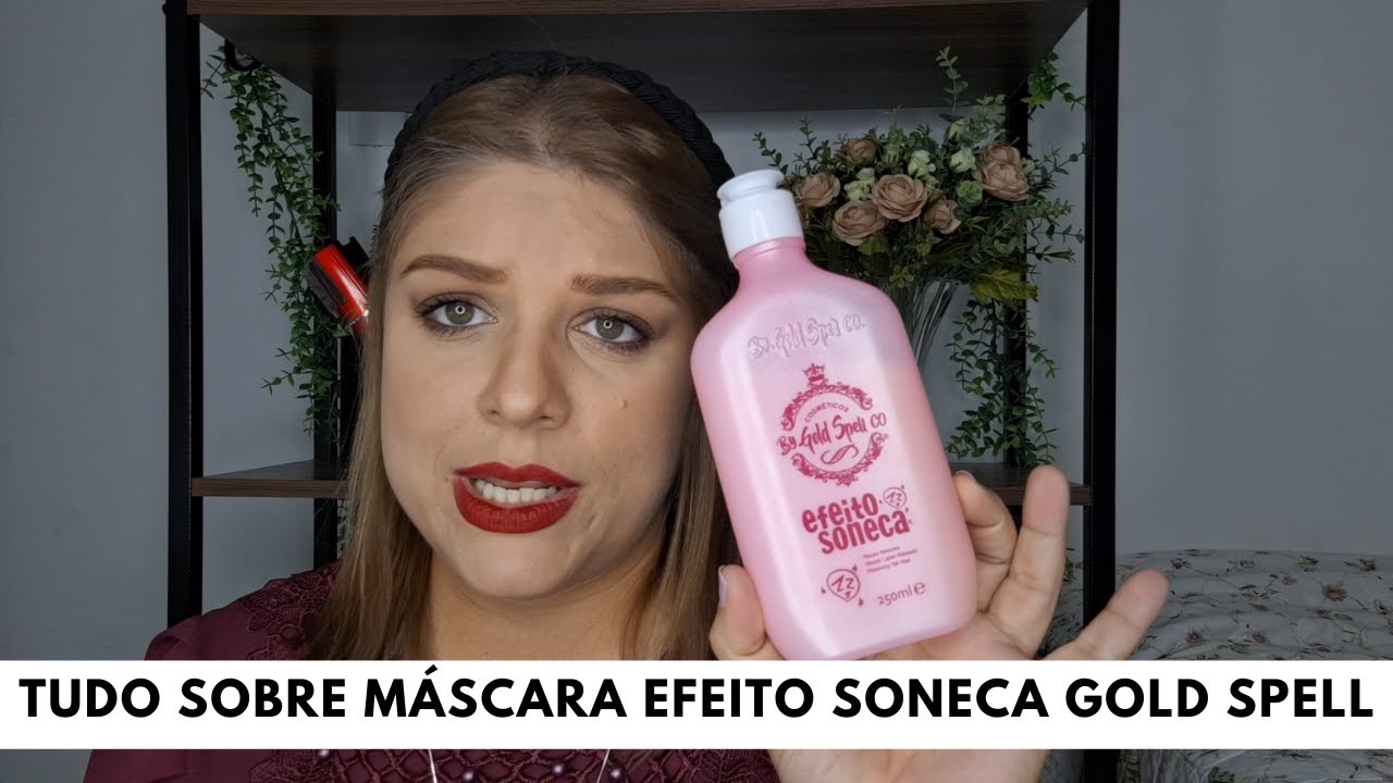 TUDO SOBRE A MÁSCARA EFEITO SONECA HIDRATANTE DA GOLD SPELL - YouTube