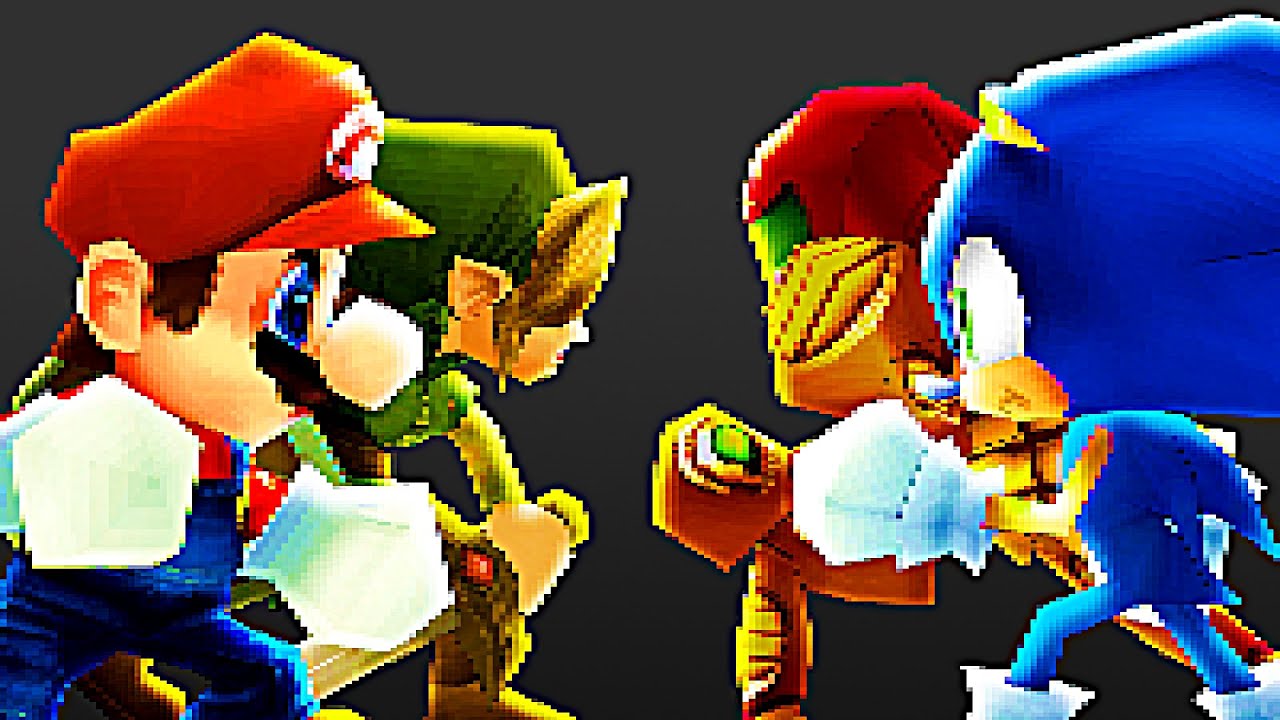 Super Smash Bros. DS Concept: Neutral Attacks Compilation With SFX ...