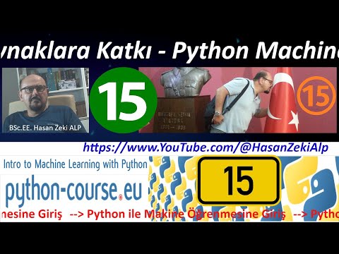 Python ile Makine Öğrenmesi- Ders-15 -  ML with Python - Türkçe Örneklerle Ders Anlatımı