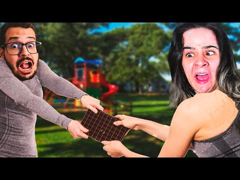 nós tivemos que aprender a dividir...