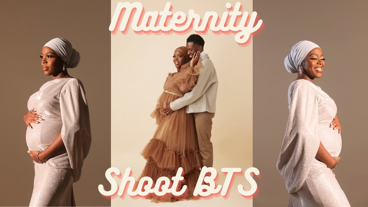 MY MATERNITY PHOTOSHOOT BTS | Modest Maternity Photoshoot Ideas ...