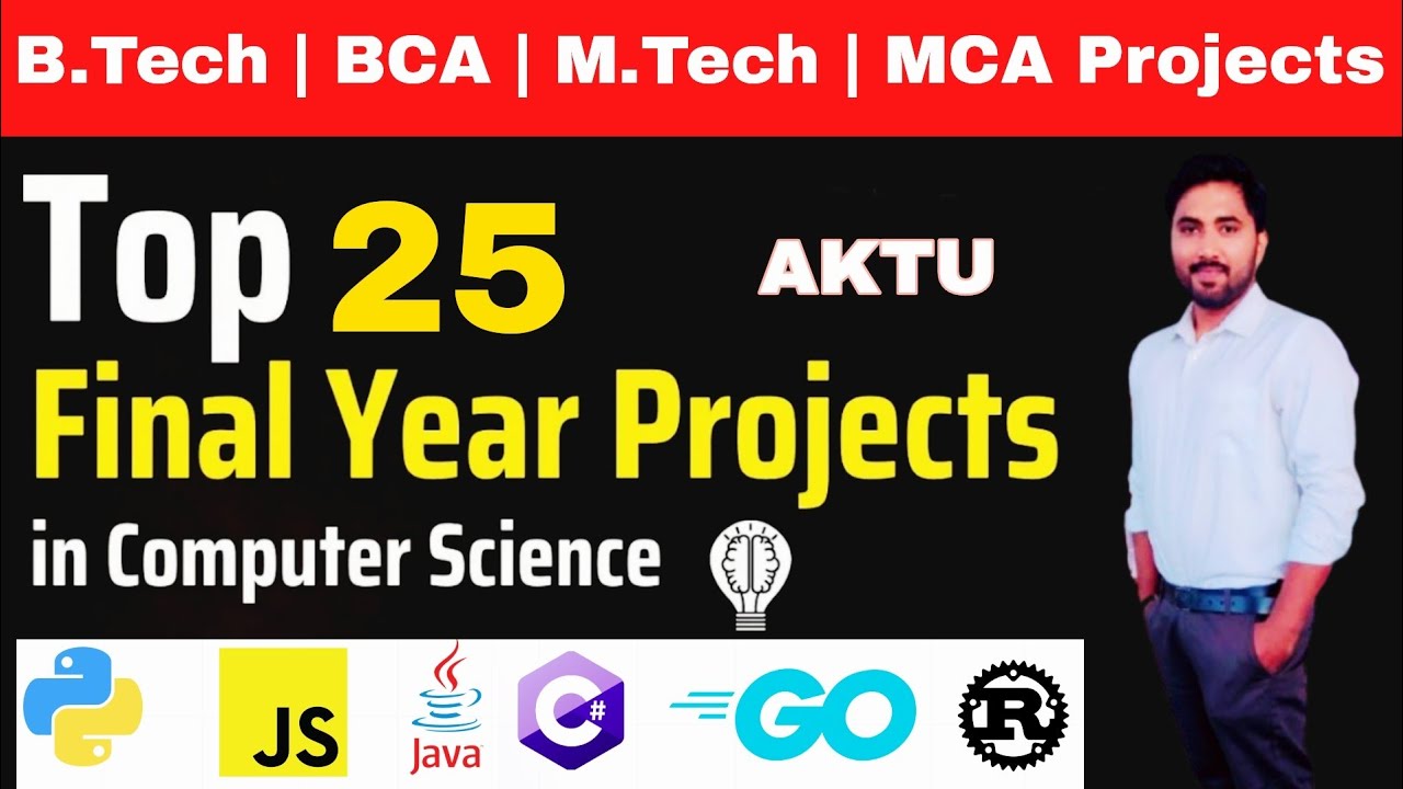 B.Tech Final Year Project Ideas| B.Tech Final Year Project Topics | BCA ...