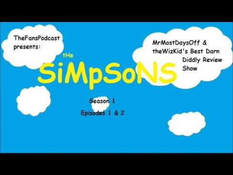 Best Darn Diddly REVIEW of the Simpsons - S01 Ep 1 & 2 - YouTube