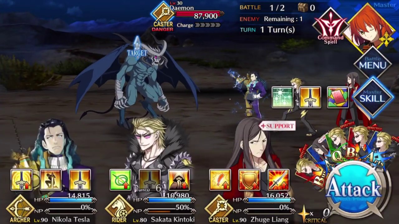 [FGO] NA Moon Goddess Rerun 2-Turn w/ full event CE lineup: 40AP Dango ...