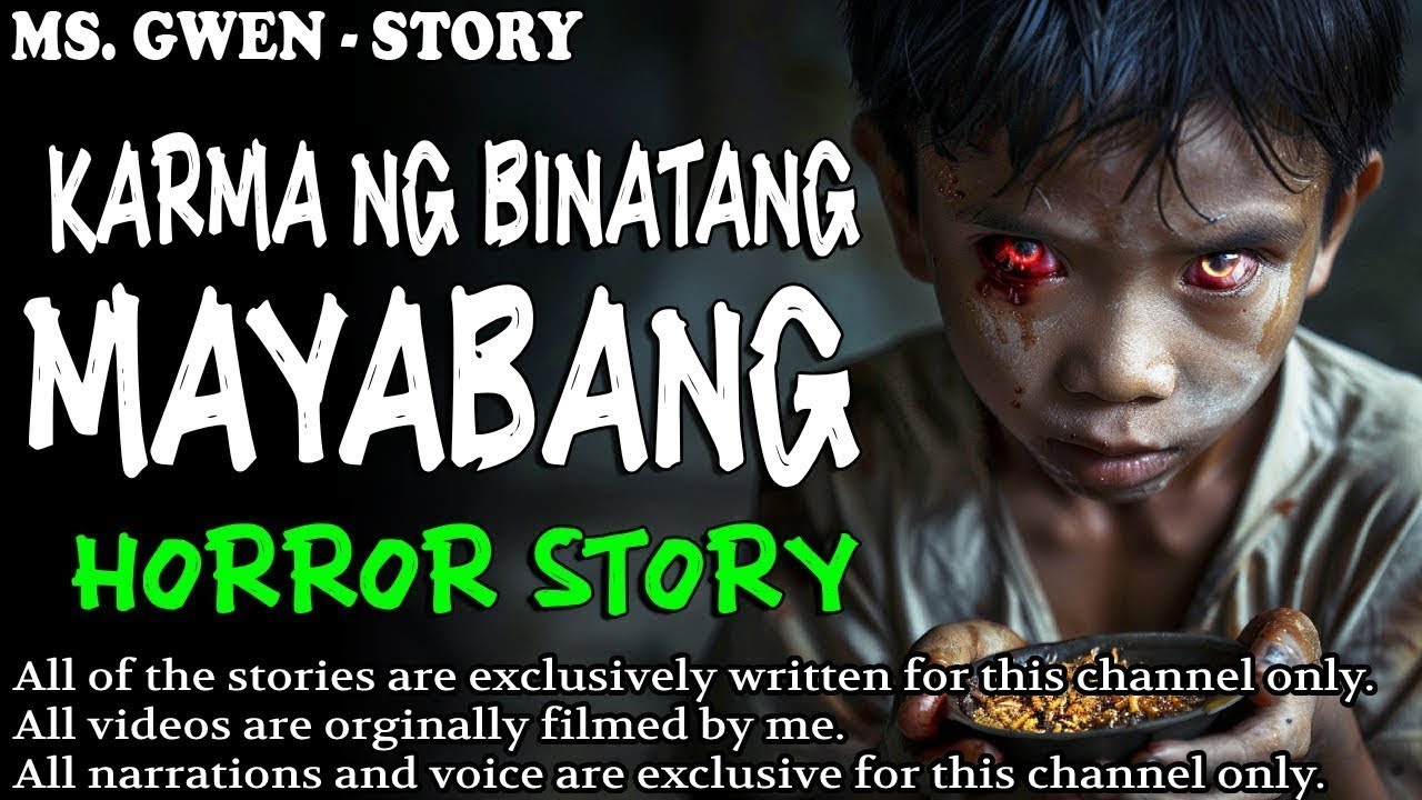 KARMA NG BINATANG MAYABANG HORROR STORY True Horror Stories Tagalog ...