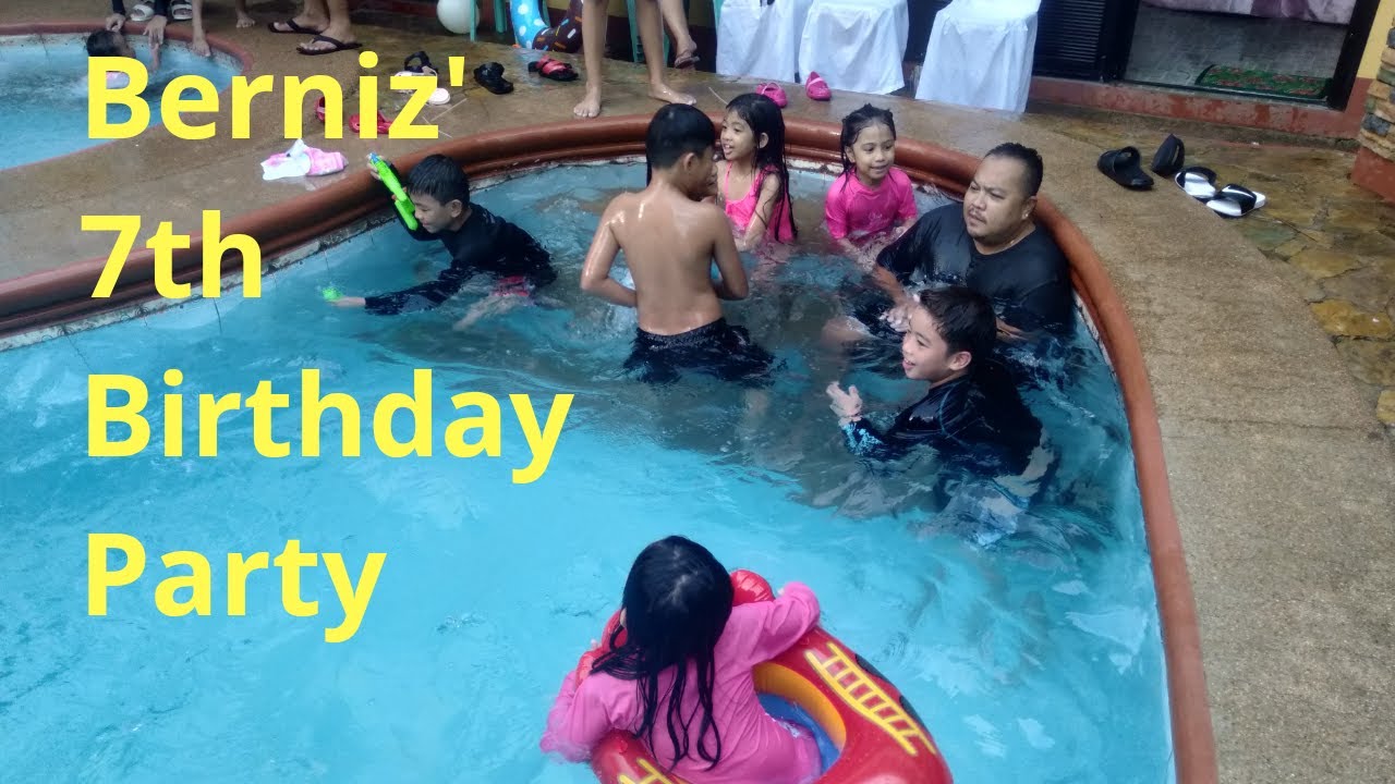POOL PARTY FOR BINI'S 7TH BIRTHDAY - YouTube